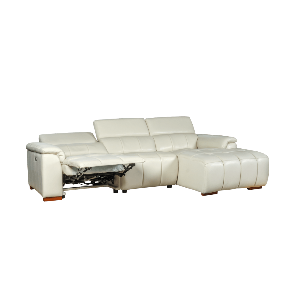 Sofá Modular Eléctrico Derecho Lewy | Blanco - Tempo Design ...